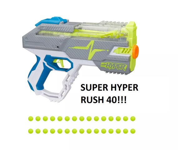 Modded SUPER Hyper Rush 40 Nerf Blaster with K25 Spring & | Etsy
