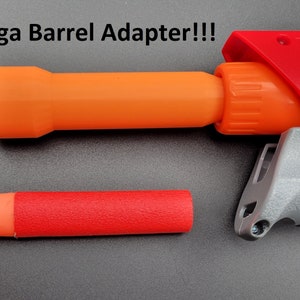 Mega Barrel Adapter for Dart Zone Max Stryker Ultimate Dart Blaster ...