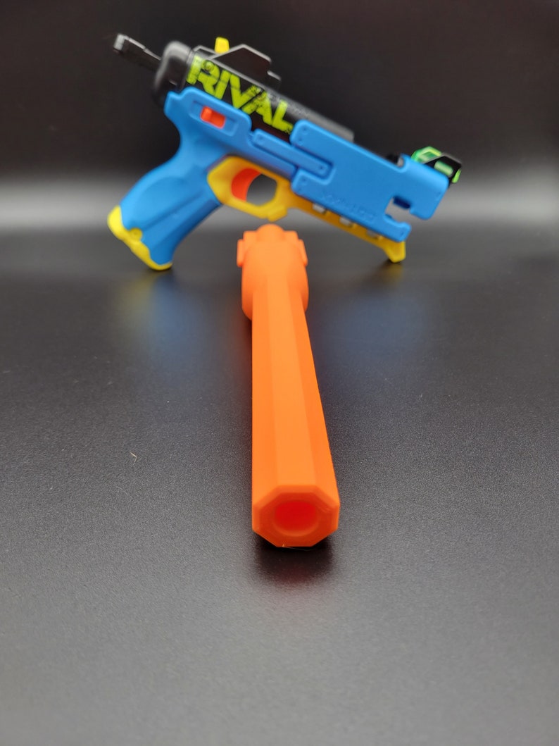 Long Barrel Mod for Nerf Rival Fate Dart Blaster Inline Clip - Etsy