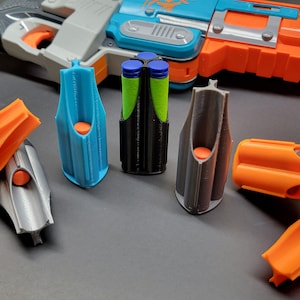 Triple Shot Short Dart Shells for Nerf Sledgefire Blaster -easy Load ...