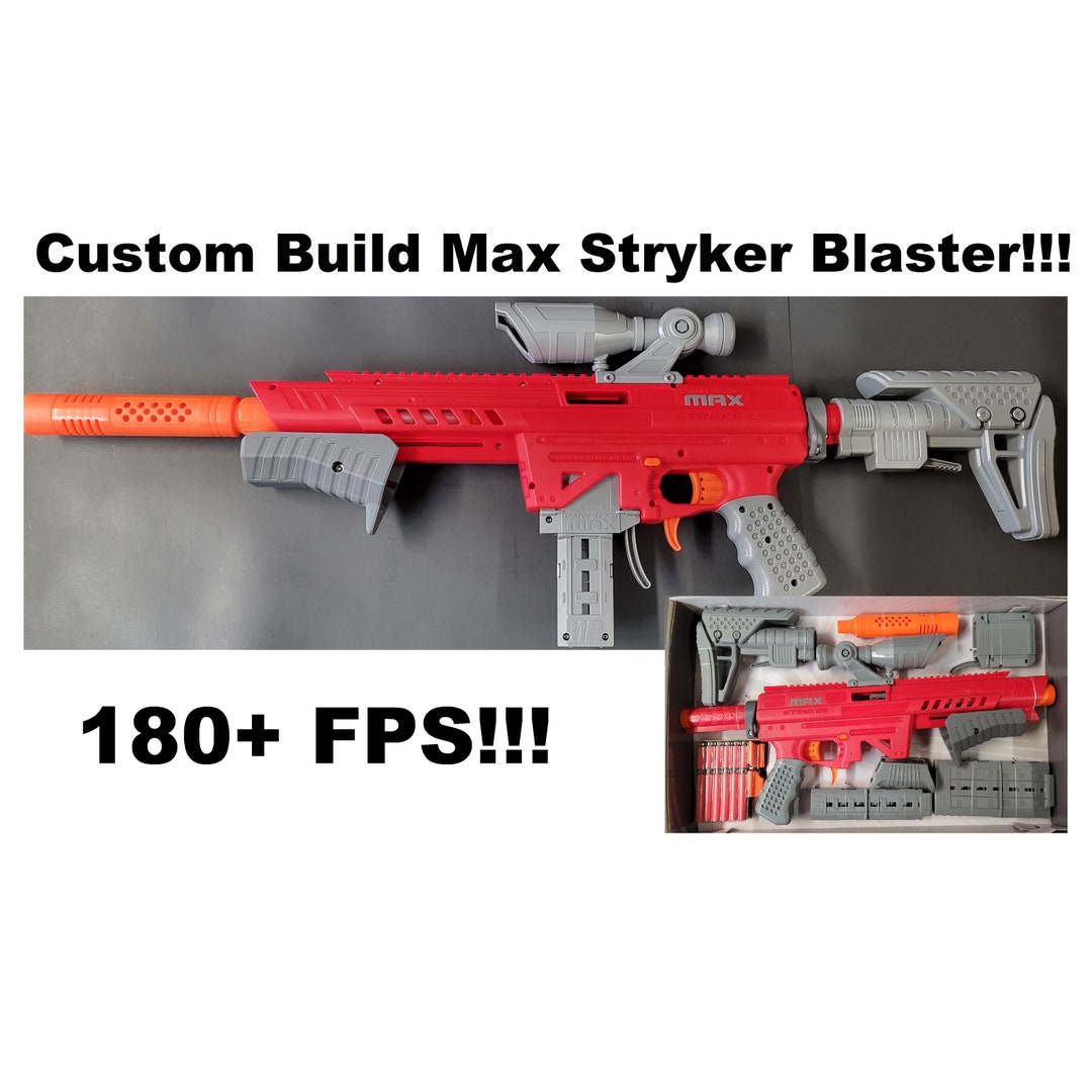 Max Stryker Dart Zone Blaster Custom Build Modded DZ Ultimate Blaster ...