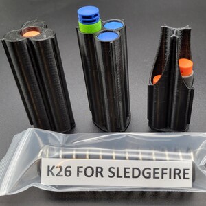 For Nerf Sledgefire Blaster - Shell Combo Kit With K26 Spring! - 3D ...