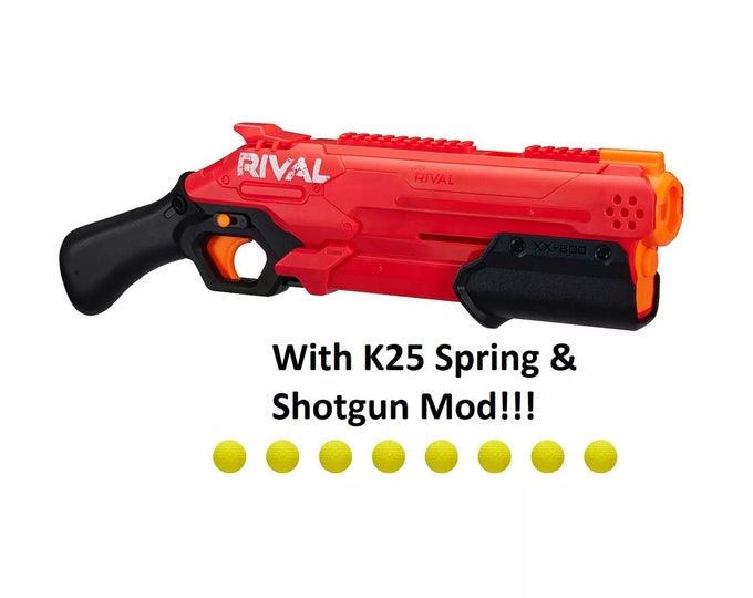 Modded SUPER TAKEDOWN XX-800 - Nerf Rival Blaster With K25 Spring ...