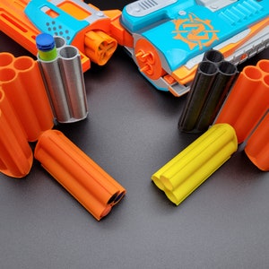 For Nerf Sledgefire Blaster Shotgun - Triple Shot Dart Ammo Shell ...