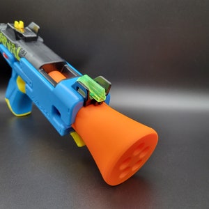 Blunderbuss Barrel Mod for Nerf Rival Fate Dart Blaster 5 Dart Volley ...
