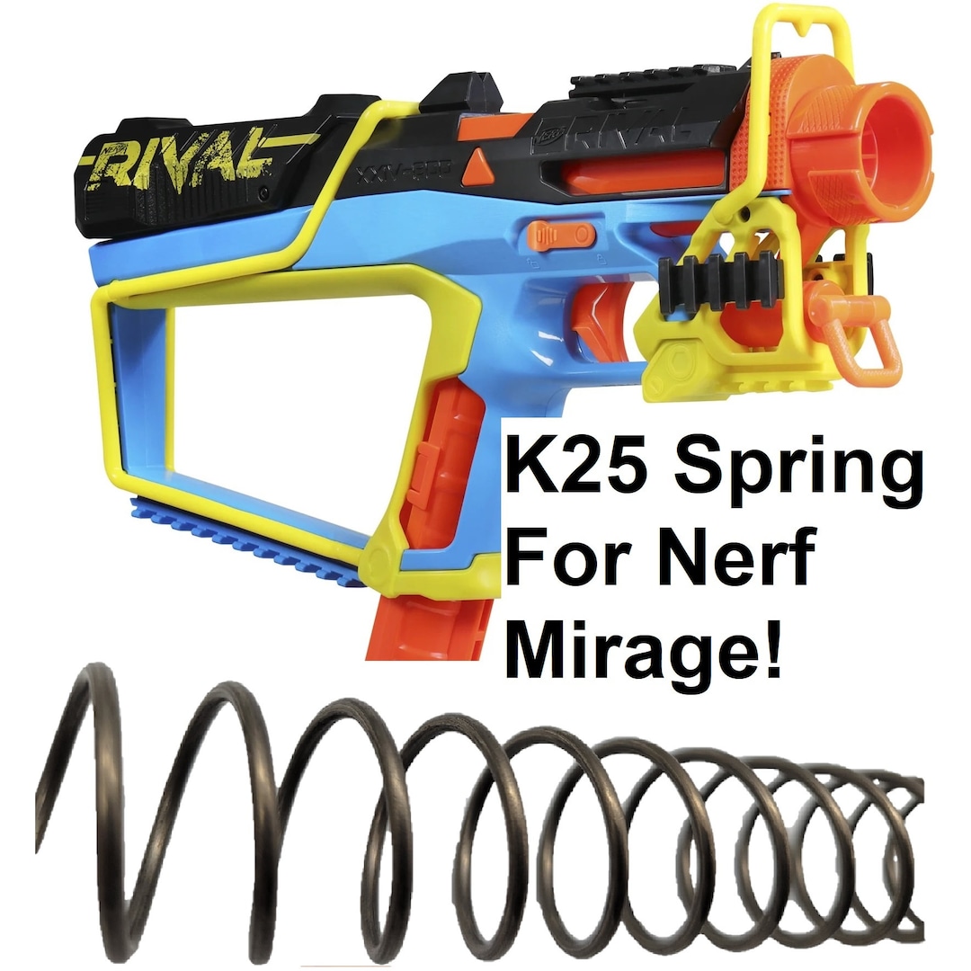 K25 Spring for Nerf Accu Rival Mirage Blaster Gun - Mod Upgrade - High ...