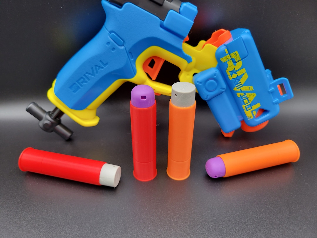 Mega Dart Shell Mod for Nerf Rival Pilot Blaster Gun Shotgun Slug ...