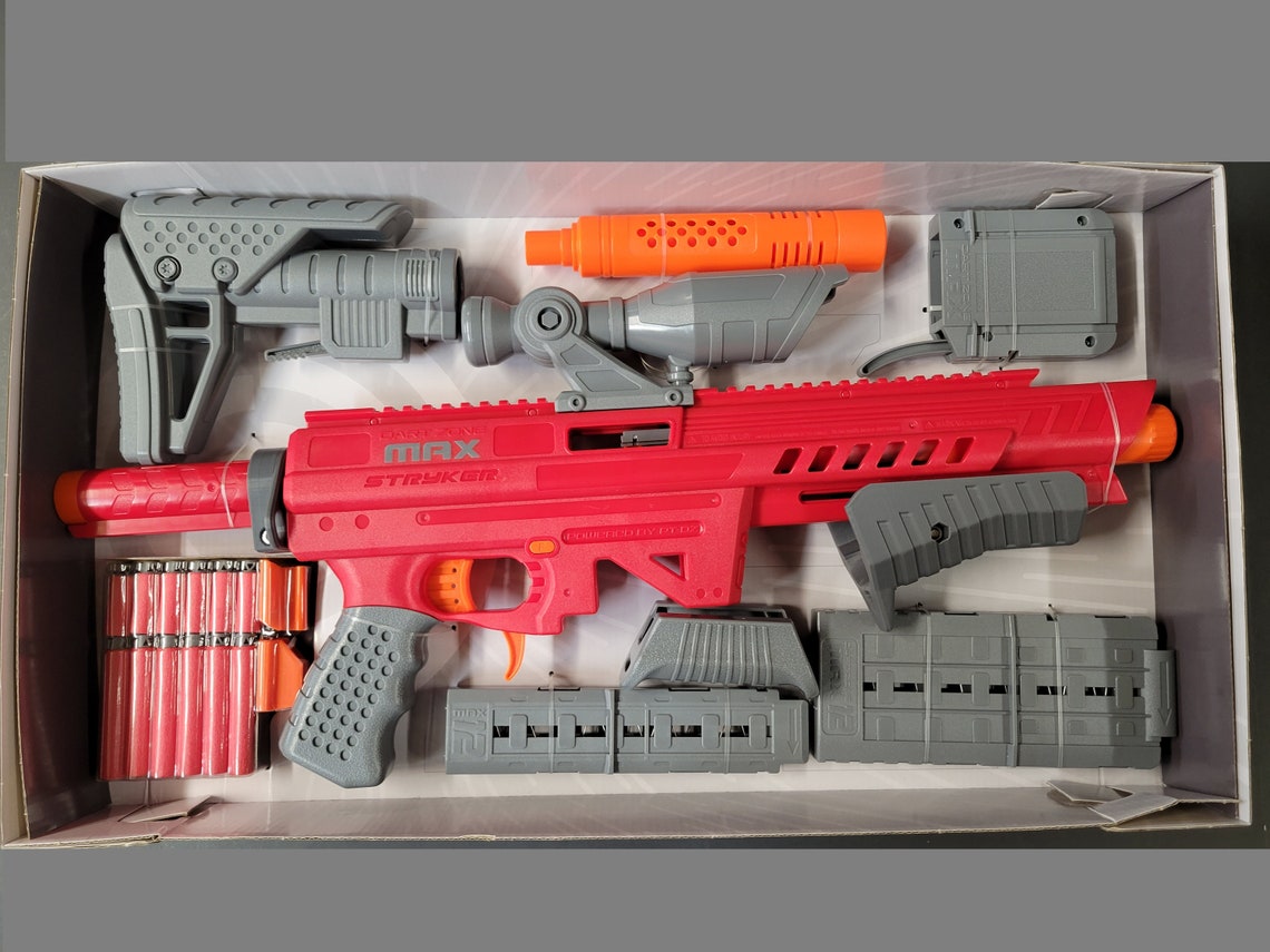 Max Stryker Dart Zone Blaster Custom Build Modded DZ - Etsy