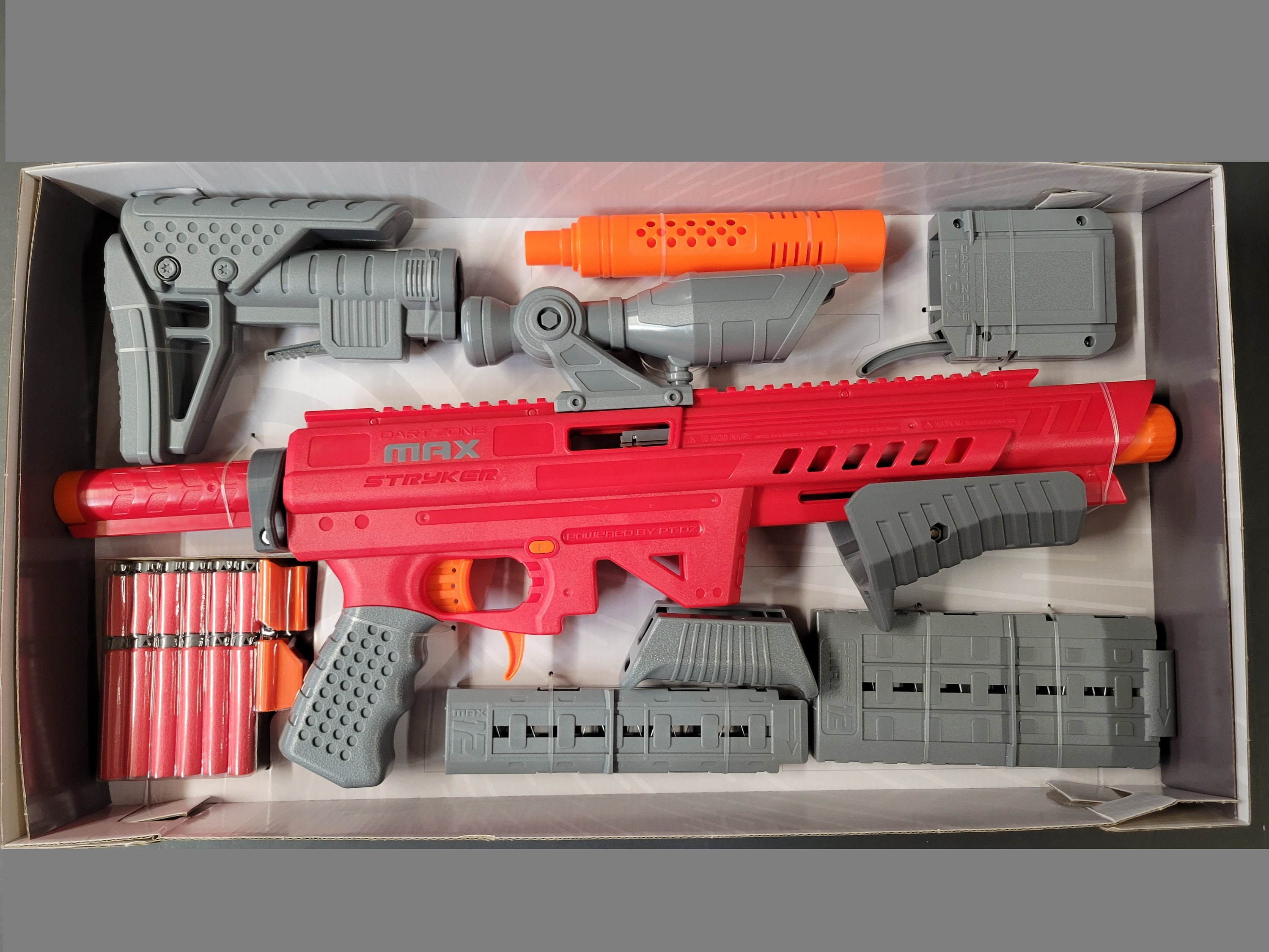 Max Stryker Dart Zone Blaster Custom Build Modded DZ - Etsy