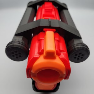 Dual 8 Shot Speed Loader Holder With Speed Loaders Compatible With Nerf ...