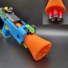 Modded SUPER TAKEDOWN XX-800 Nerf Rival Blaster With K25 Spring, Multi ...