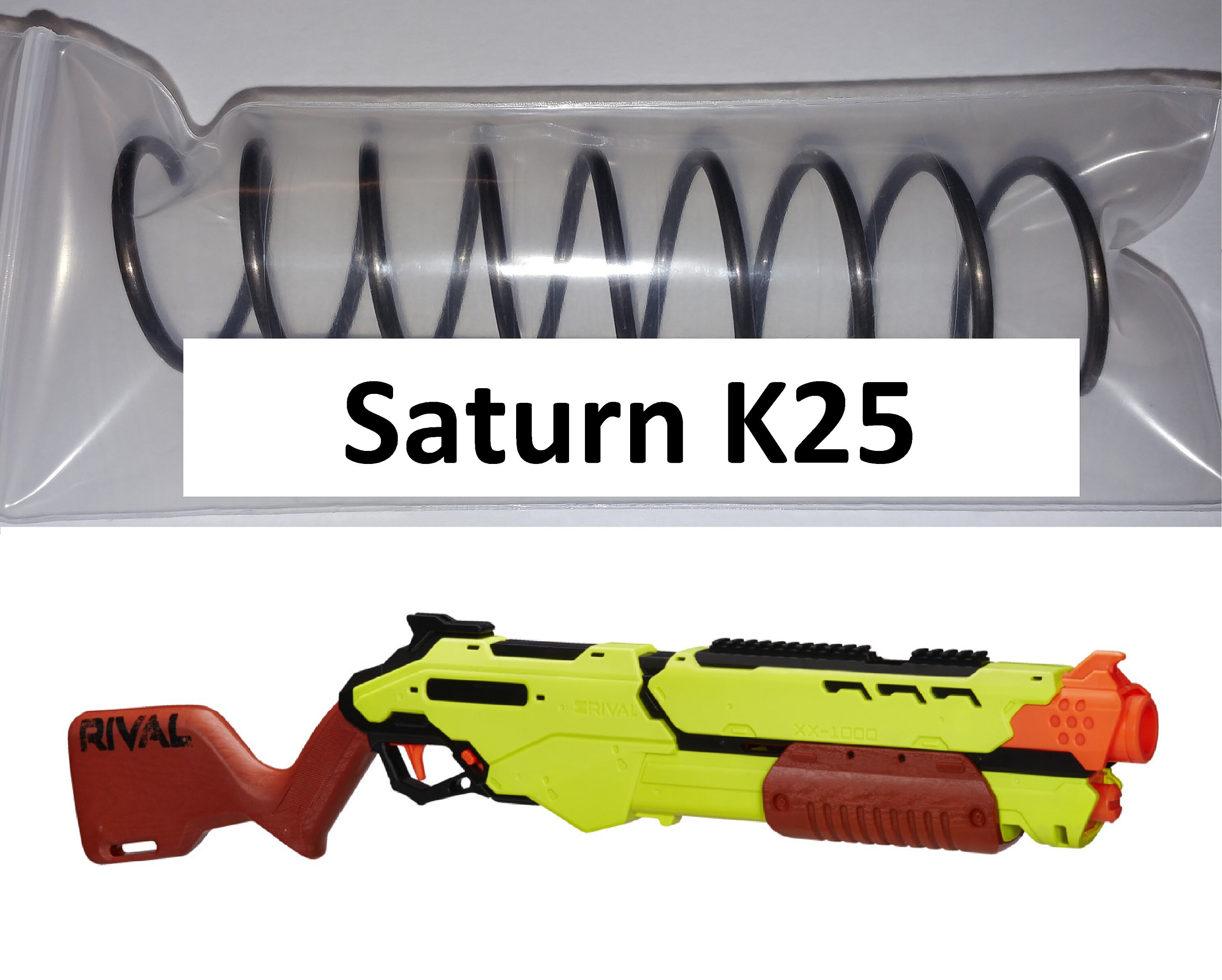 Modded SUPER Saturn Edge XX-1000 Nerf Rival Blaster with K25 | Etsy