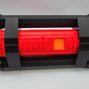 Dual 8 Shot Speed Loader Holder With Speed Loaders Compatible With Nerf ...