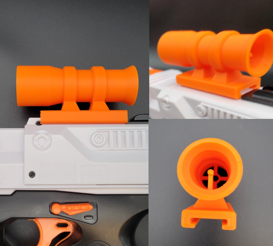 Aiming Scope for Nerf Rival Kronos Blaster! Globe Ball Crosshair Design ...