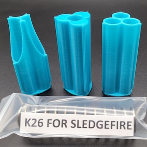 For Nerf Sledgefire Blaster Shell Combo Kit With K26 Spring 3D Printed ...