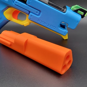 Triple Shot Shotgun Mod for Nerf Rival Fate Dart Blaster Inline Clip ...