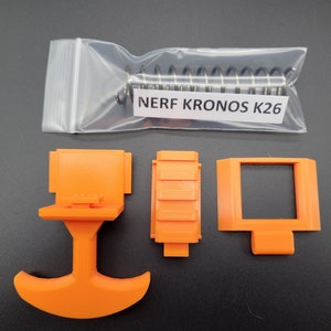 For Nerf Kronos Rival Blaster Toy Gun Mod Kit: K26 Spring, T-pull, Door ...