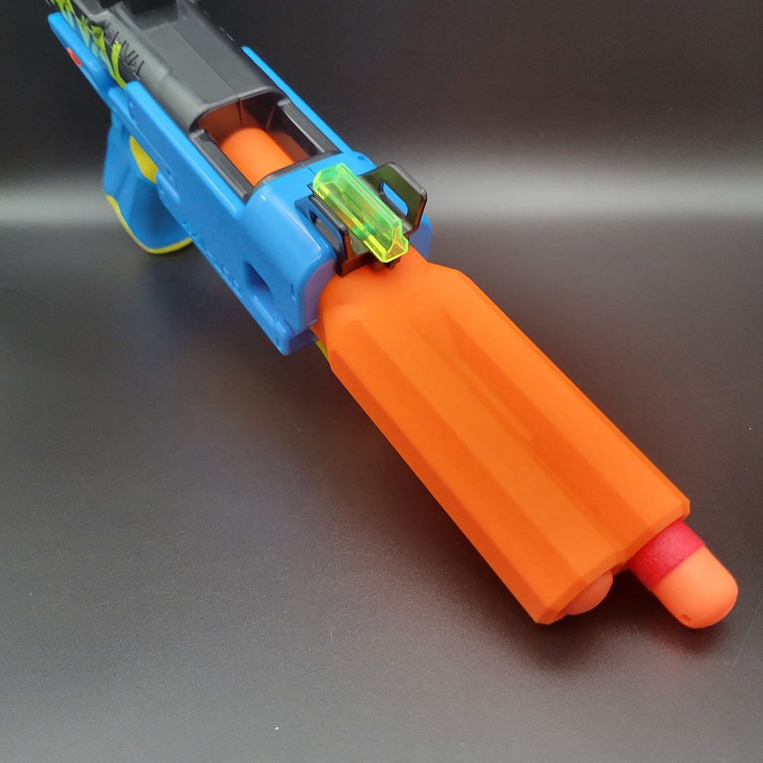 Mega Fate Double Trouble Blaster! Modded Nerf Rival Fate Mega Dart ...