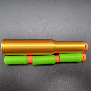 50 Caliber Triple Short Dart Shotgun Shells Mod for Nerf Rival Pilot ...