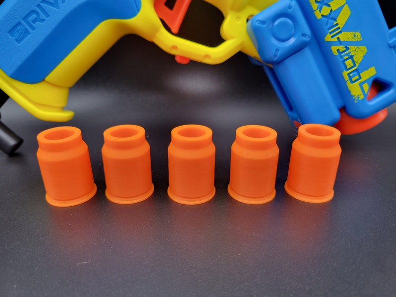 Short Dart Shell Mod for Nerf Rival Pilot Blaster Gun - Shells Rounds ...