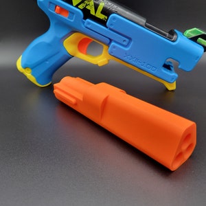 Triple Shot Shotgun Mod for Nerf Rival Fate Dart Blaster Inline Clip ...