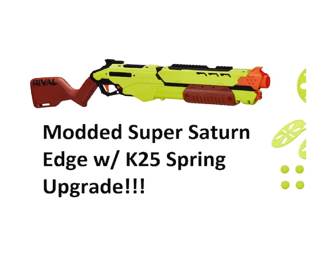 Modded SUPER Saturn Edge XX-1000 - Nerf Rival Blaster With K25 Spring ...