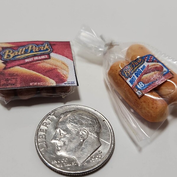 Miniature Hot Dogs - Etsy