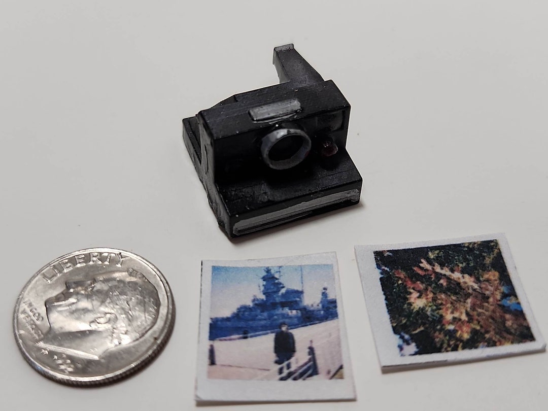1:12 Scale Miniature Polaroid Set - Etsy