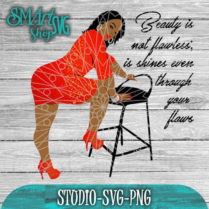 Beauty is Not Flawless is Shines Even Through Your Flaws Svg - Etsy