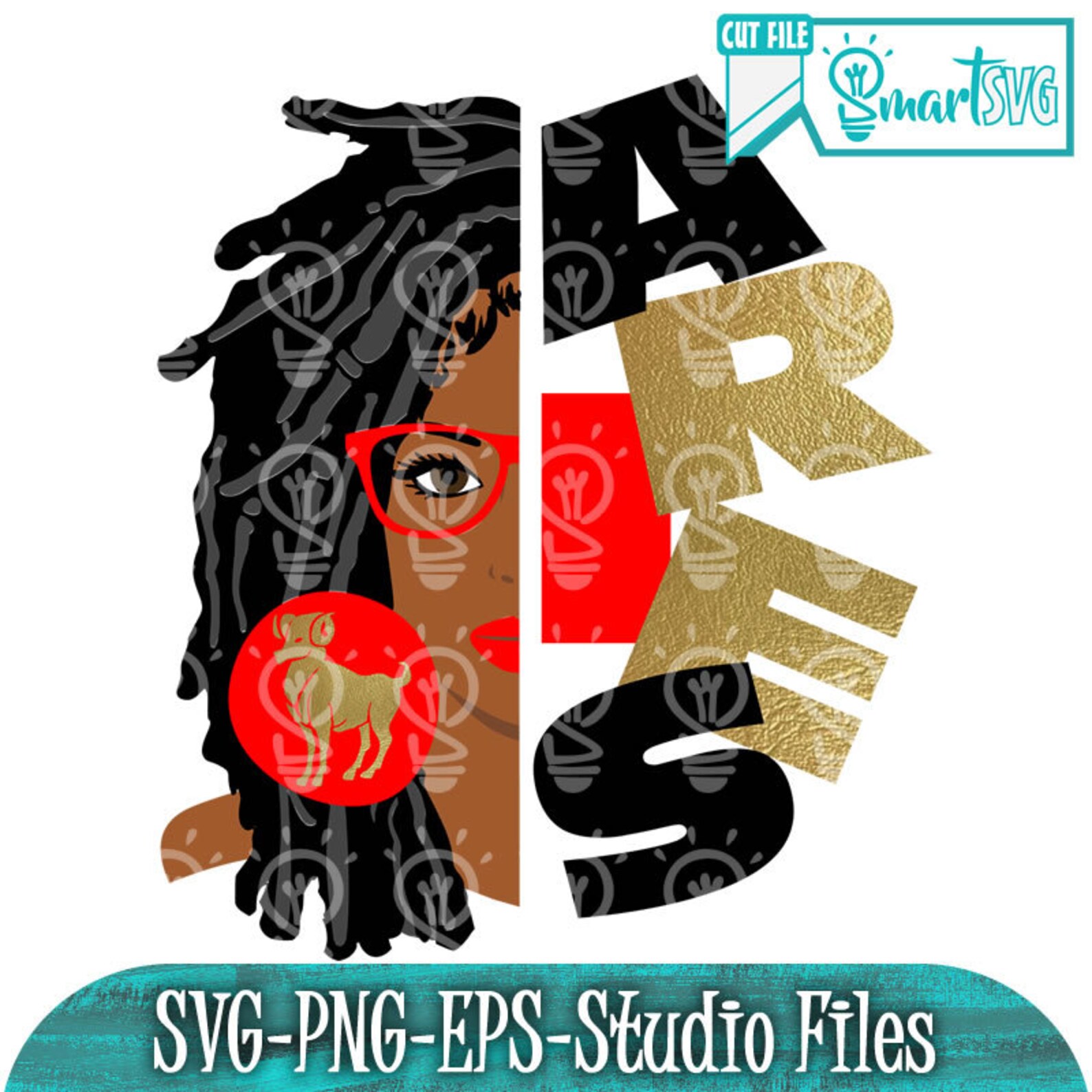 Half Face Aries Svg LOC Girl Svg Birthday Svg Birthday - Etsy Australia