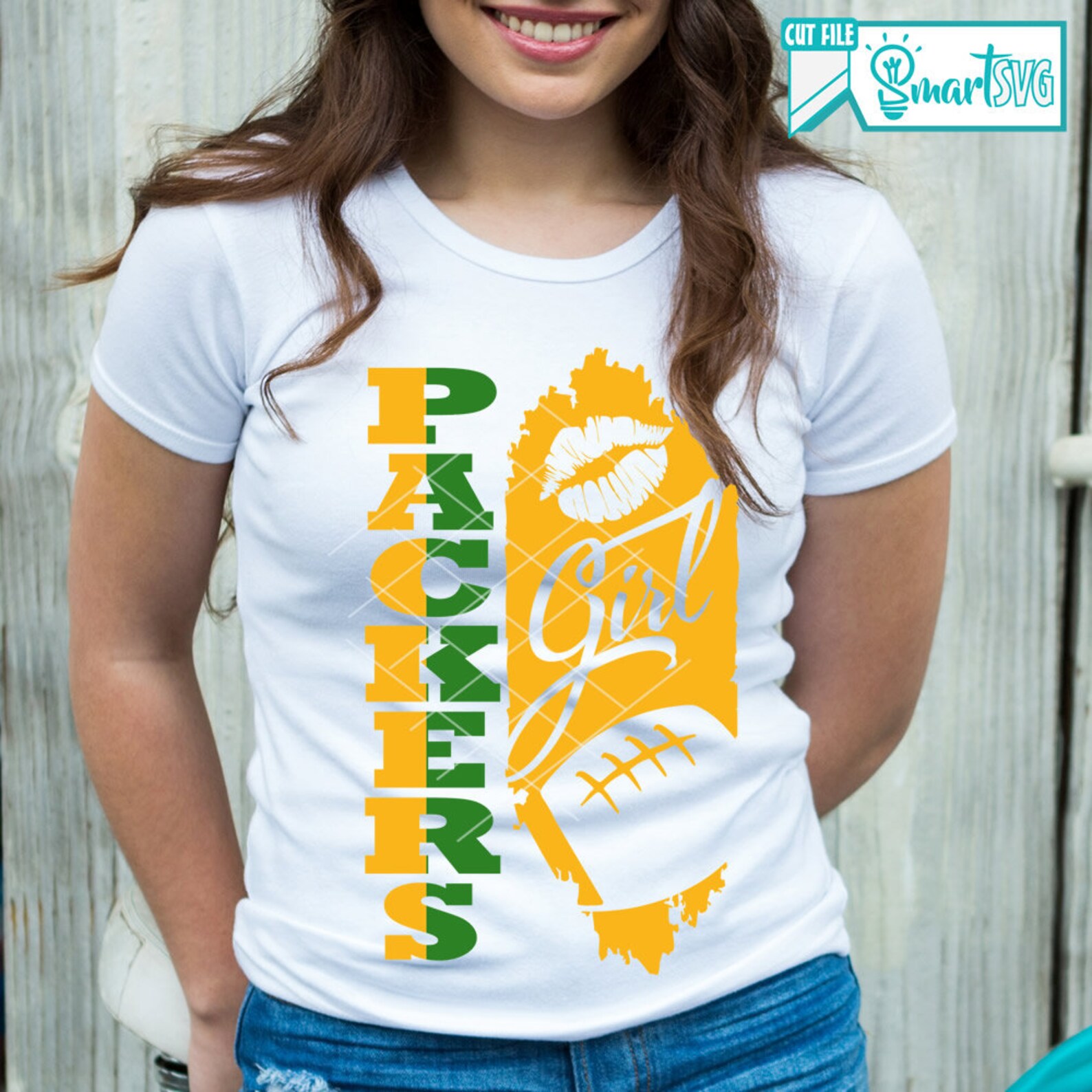 Packers Girl Svg Football Ball Shirt Fan Football Svg - Etsy UK