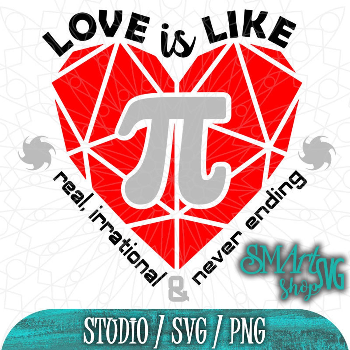 Love is Like Pi Svg Pi Day Svg Pi Symbol Svg Math Svg | Etsy