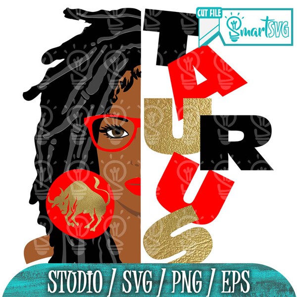 Taurus Woman Svg - Etsy