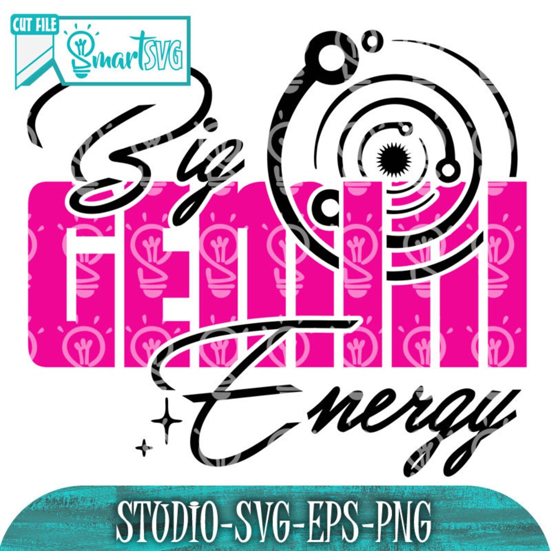 Big Gemini Energy Svg, Birthday Svg, Birthday Zodiac Svg, Birthday ...