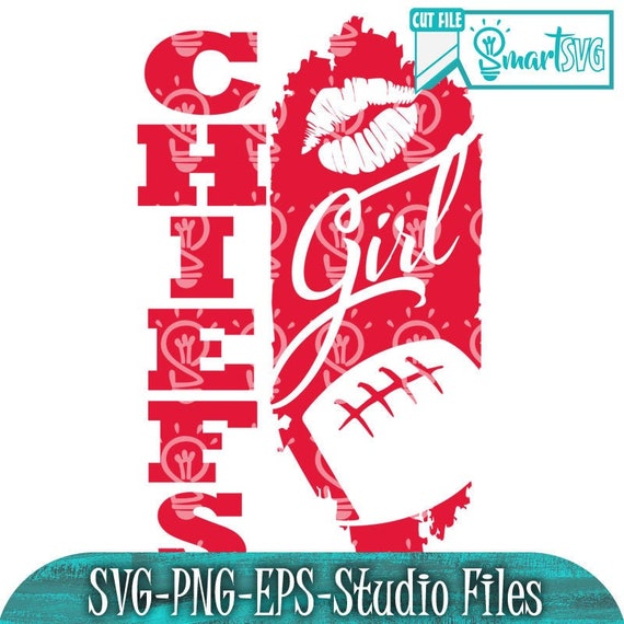 Chiefs Girl Svg Football Ball Shirt Fan Football Svg Family - Etsy