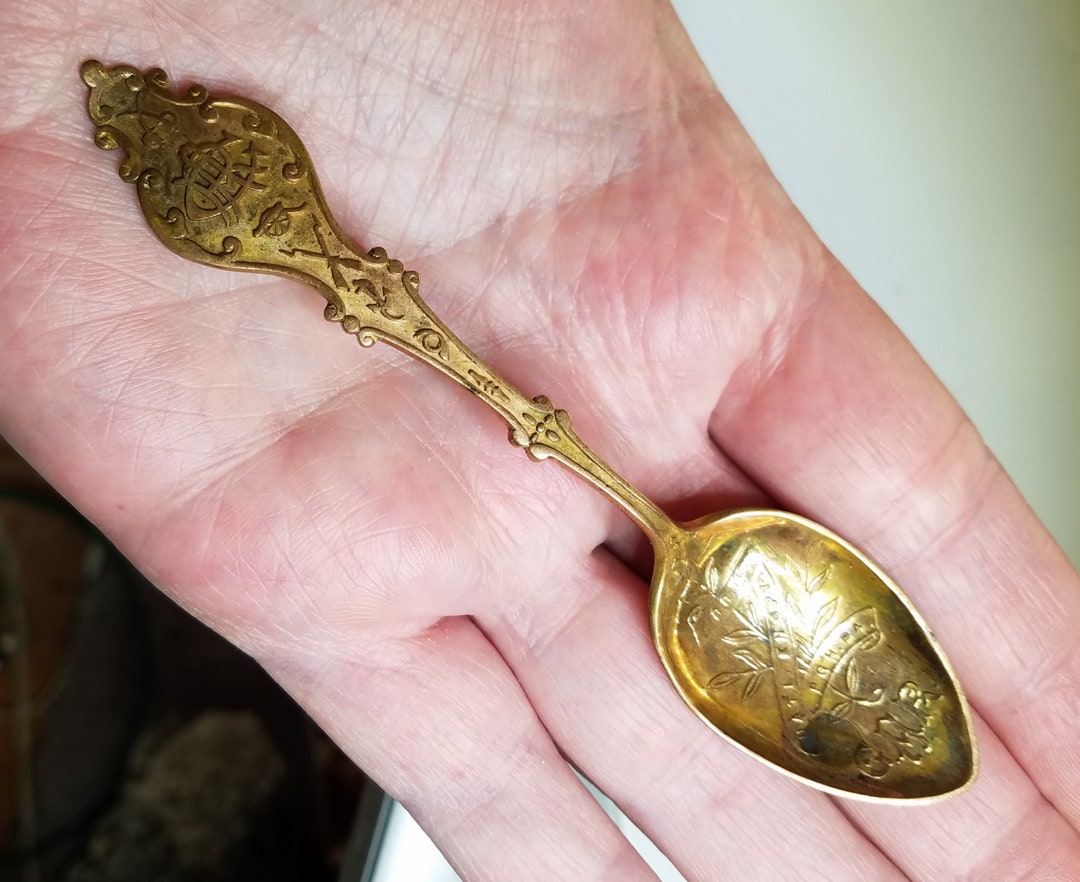 Antique 1894 Civil War 28th National Encampment GAR Spoon Pittsburg - Etsy