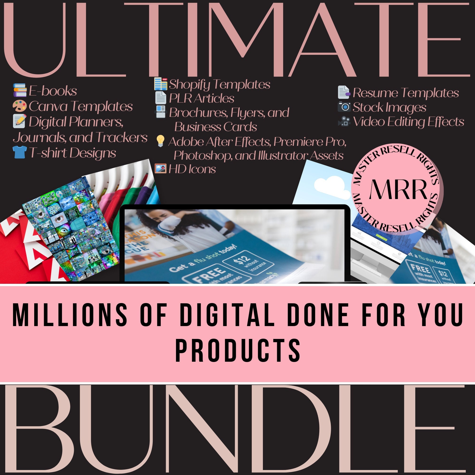 Ultimate Resell Digital Products Bundle Ideal for Passive Income ...