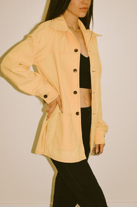 light yellow mid century - Gem