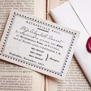 Jane Austen Bookmark Set – Gift for Austen Fan – Regency Letter ...
