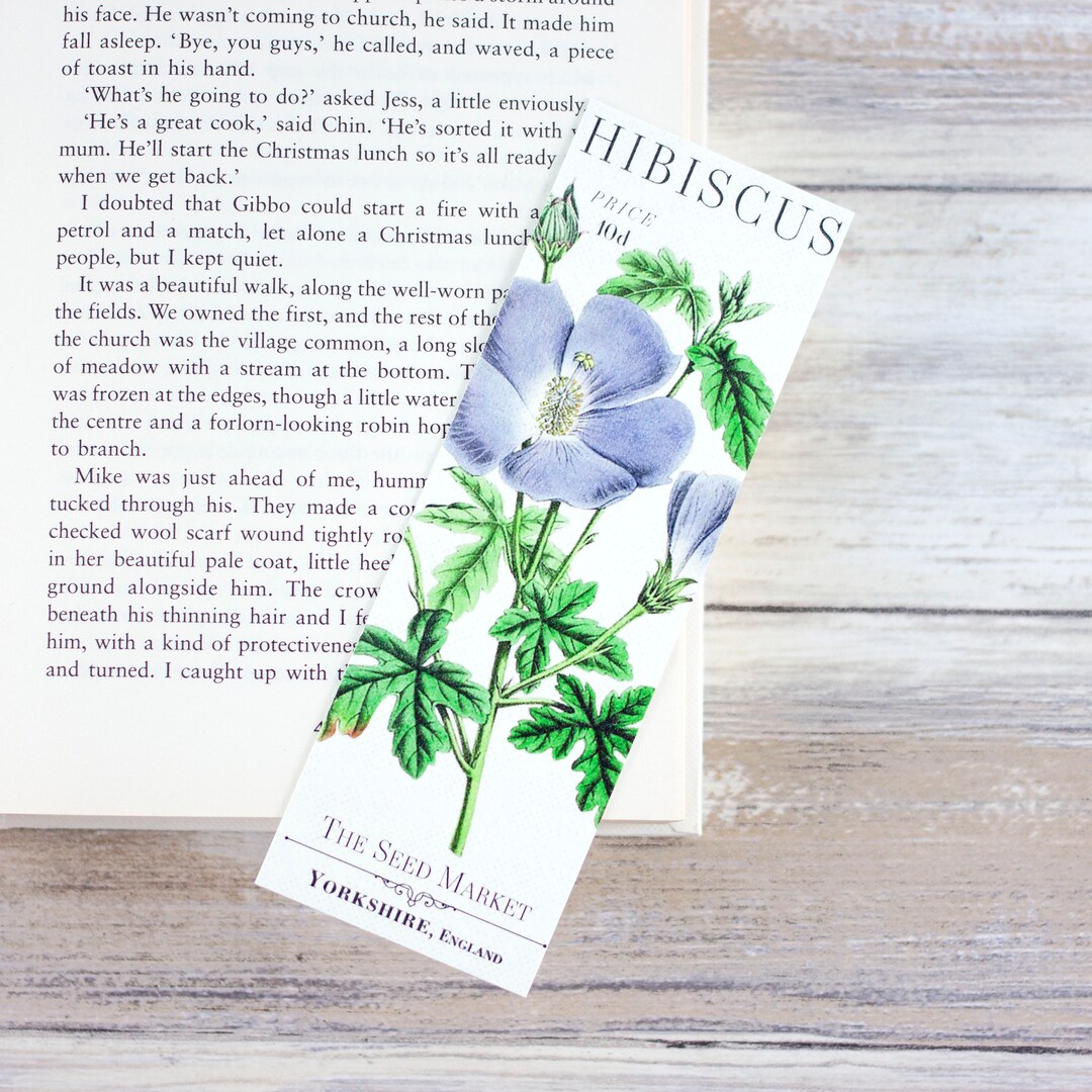 The Secret Garden Bookmark Vintage Seed Packet Gift for Book Lover ...