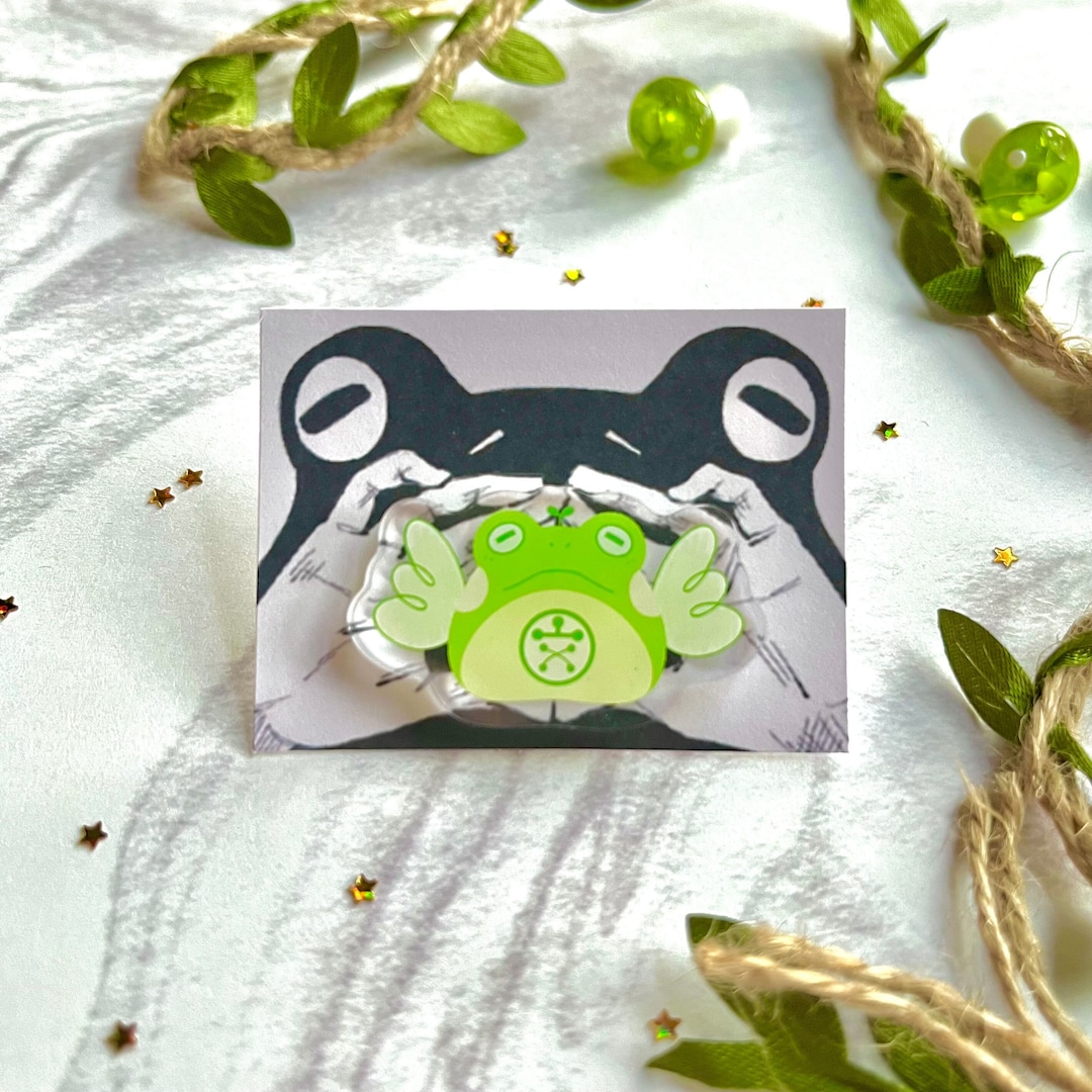 Toad Shikigami Acrylic Pin - Etsy