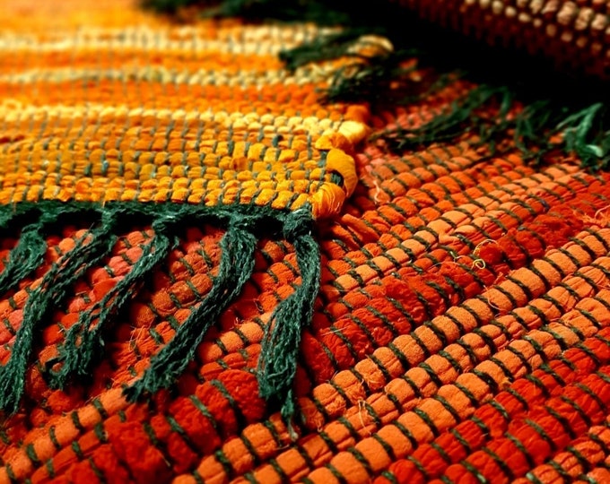 Cotton Mats, Handmade Rugs, Striped Cotton Mat, Braided Cotton Rug ...