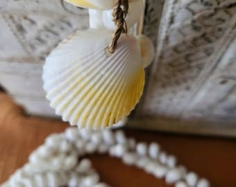 Boho Sea Shells, Coastal Decor, Bohemian Decor, Sea Shell Strings, Boho ...