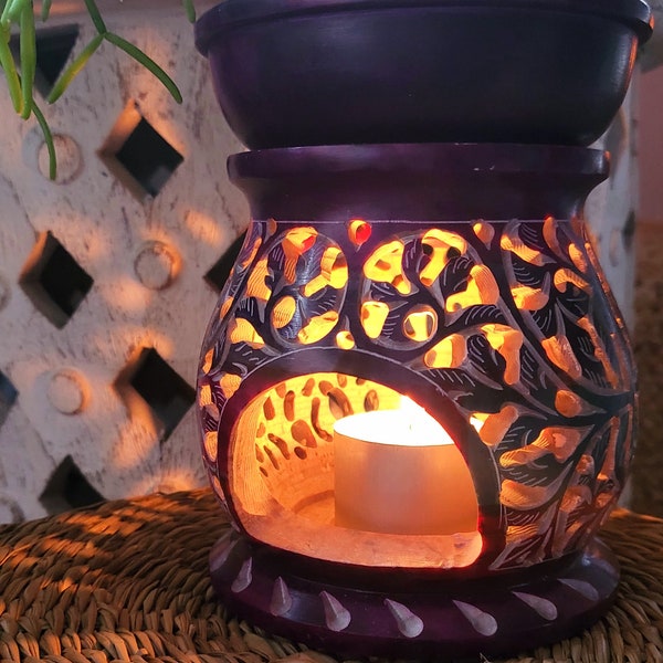 Essential Oil Burner - Etsy