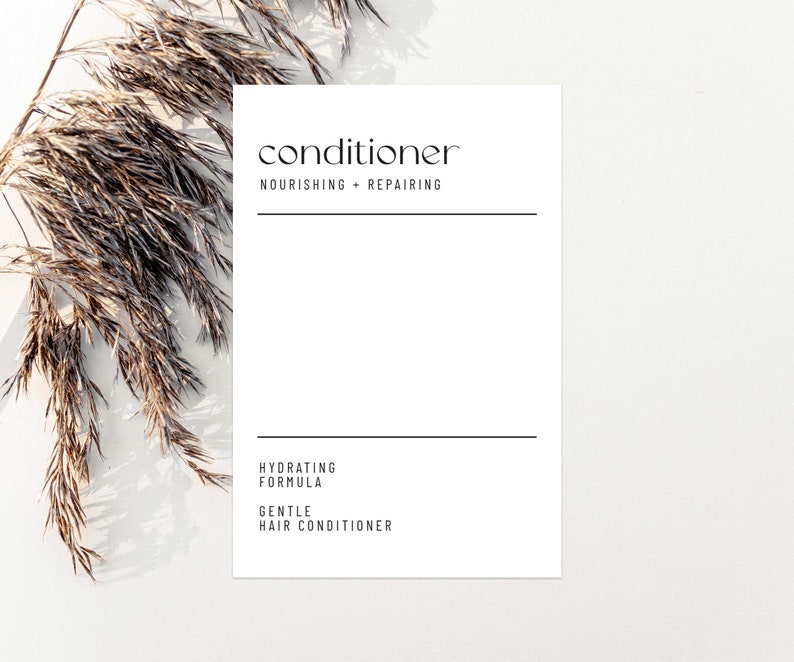 Shampoo, Conditioner and Body Wash Labels | Shower Label | Bathroom ...
