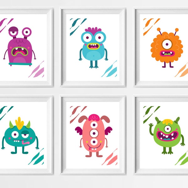 Silly Monster - Etsy