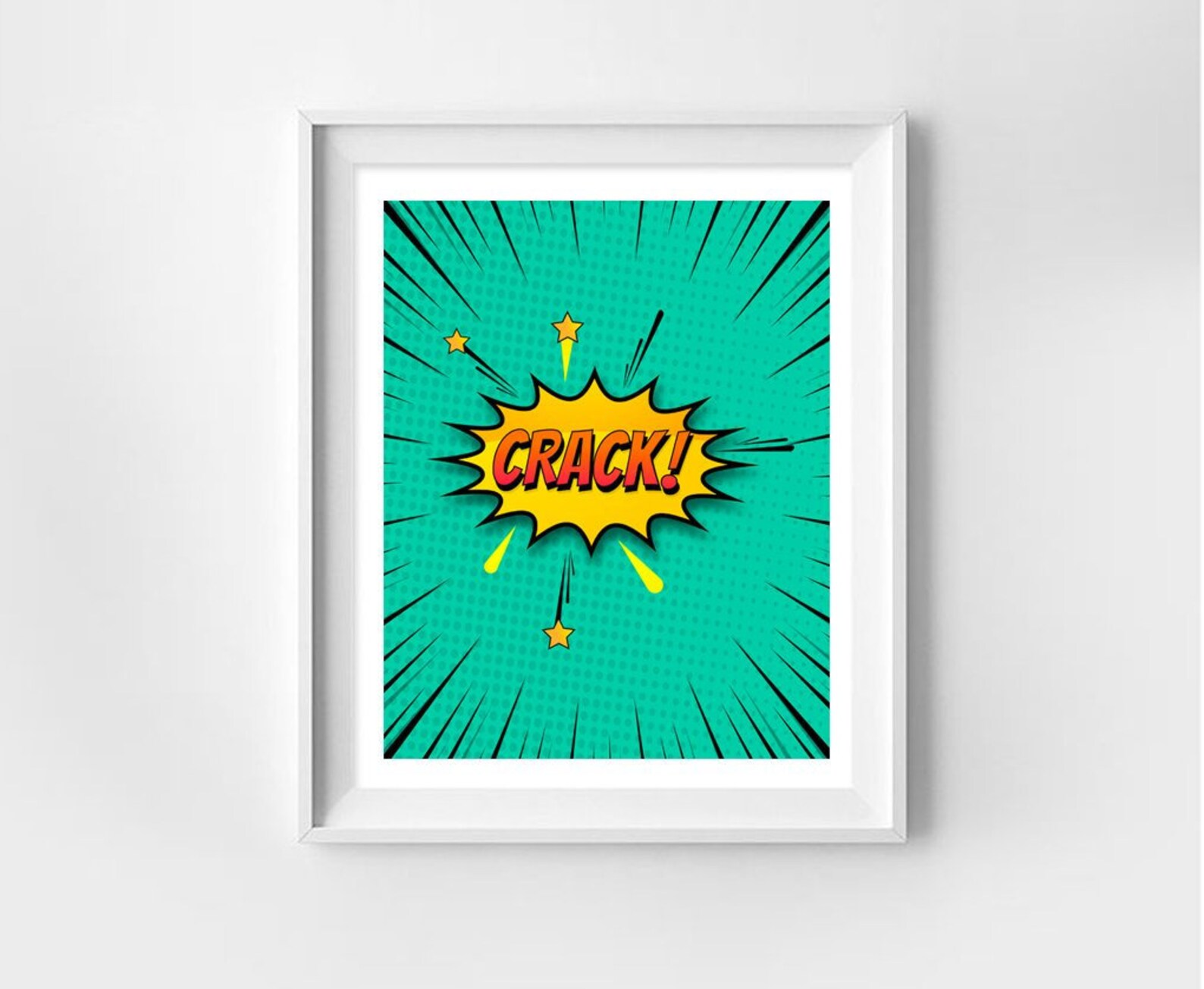 Superhero Signs, Pop Art CRACK!, Superhero Sound Effects, Funny Art ...