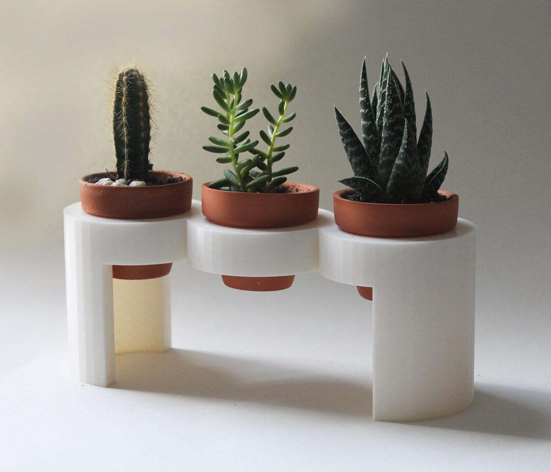 Very Art Deco Planter / Planter / Plant Holder /lightweight / Plastic ...