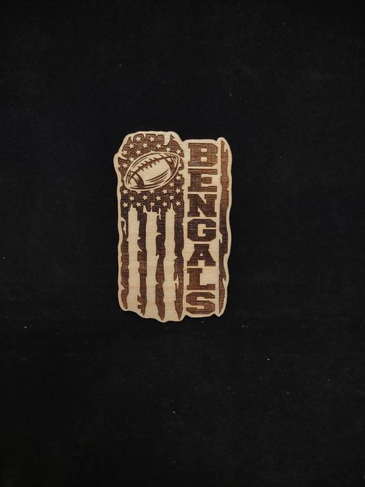 Bengals Flag Laser Engraved 4 Sizes - Etsy