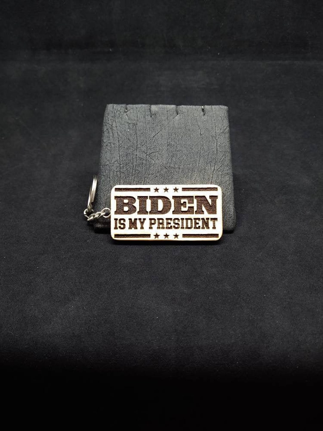Biden is My President Laser Engraved Keychain - Etsy